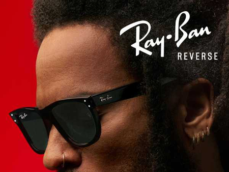 RayBan Wayfarer Reverse Sunglasses 2024 (Ray-Ban) Unisex Original