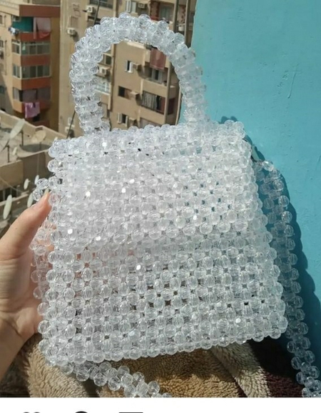 Ручная работа сумки из бусин