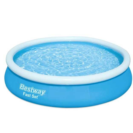Бассейн Bestway с надувным бортом Fast Set 366х76см 5377л (57273)