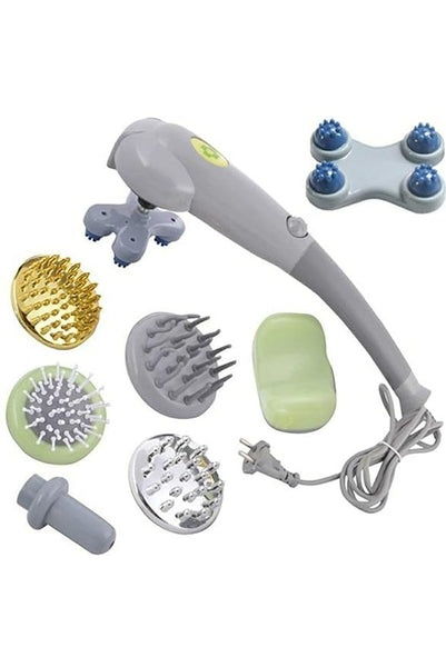 Массажёр для тело 8 насадками Magic massager  8 in 1