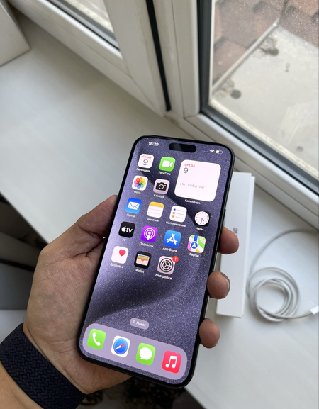 15 Pro Max 256GB 92% Dual Sim Blue