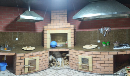 Dacha Manzara Chorvoq Bochka