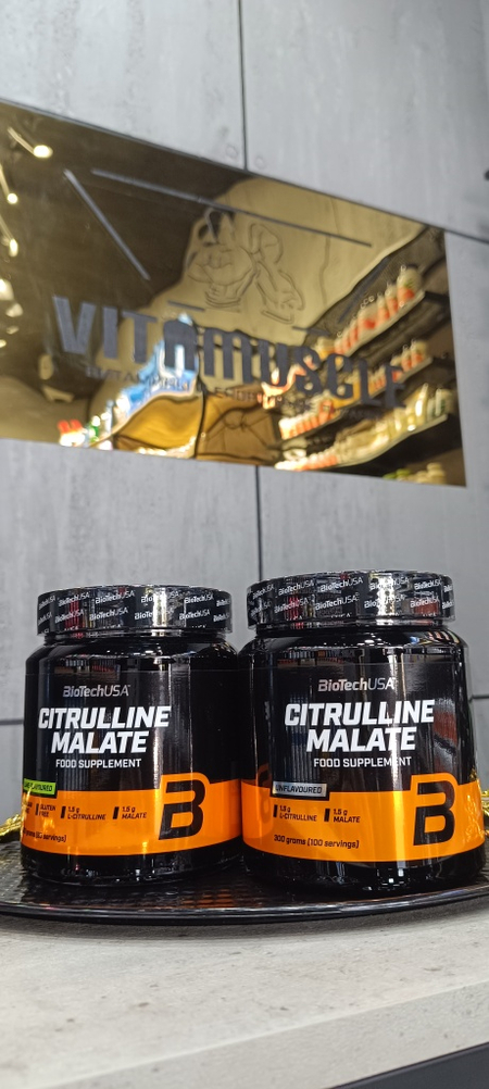 BioTech Citrulline malate 300 grams 93 servings