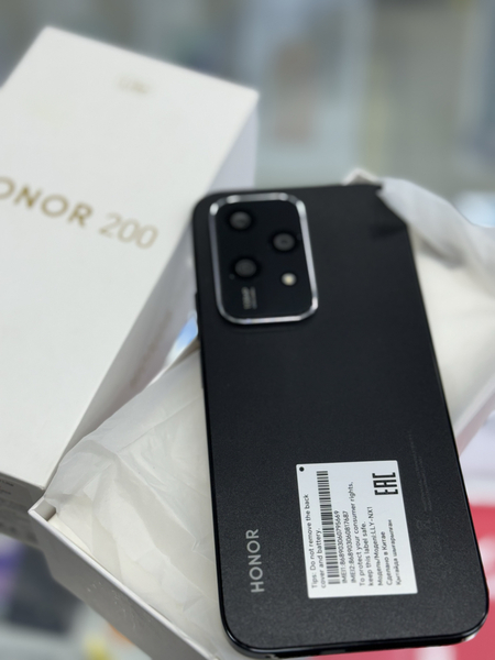 Honor 200 lite qora 8 ga 256 gb