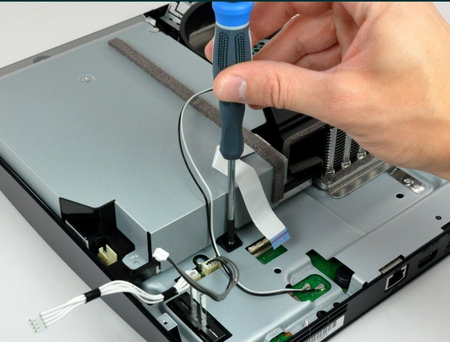 Ремонт замена термо пасты ps3 ps4