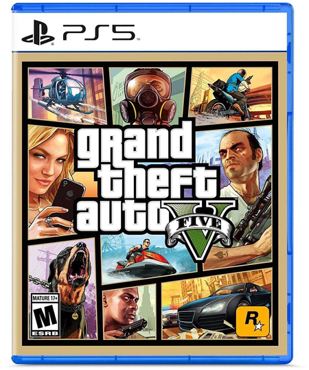 Диск Ps5: Gta 5 / Gta V / Grand Theft Auto V