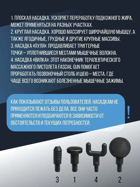 Массажер мышечный для всего тело