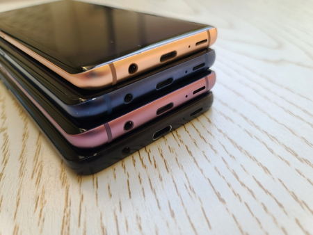Samsung Galaxy S9 PLUS DUOS. OzU 6/64 GB. Garantya bor. IME tayyor