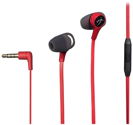 HyperX Cloud Earbuds Компьютерная гарнитура красный