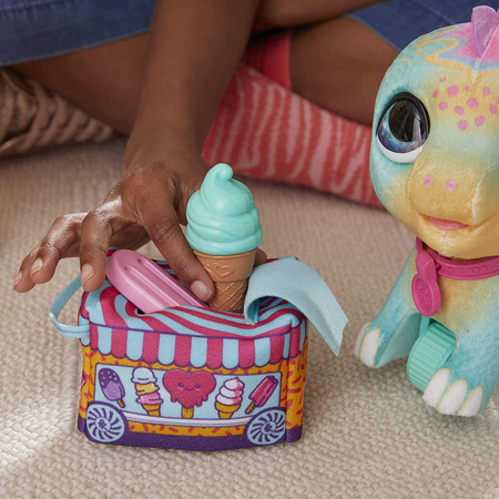 Набор из двух динозавров FurReal Snackin Sally’s Ice Cream Party