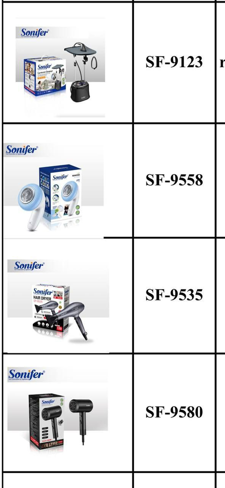 Sonifer кухинный техника