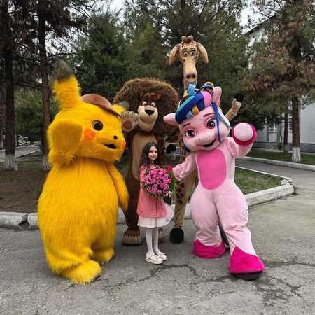 Аниматоры, ростовые куклы, оформление шарами, oformleniye, Disney, ayu