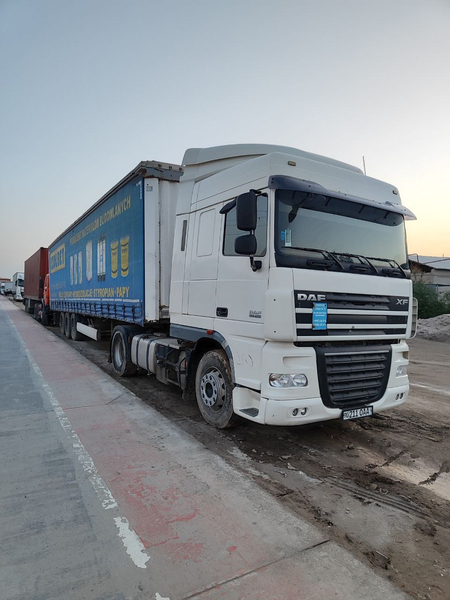 DAF XF EURO 5 + KRONE прицеп Сотилади