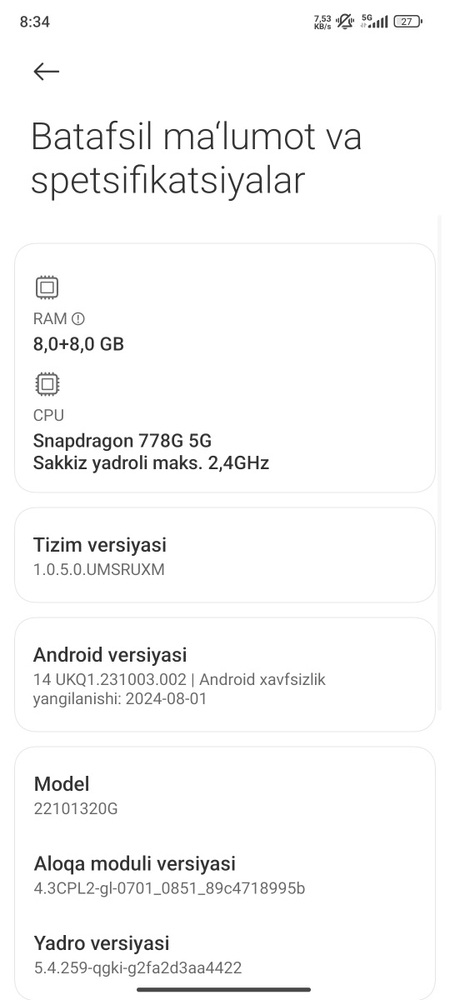 Poco x5 pro 5g black