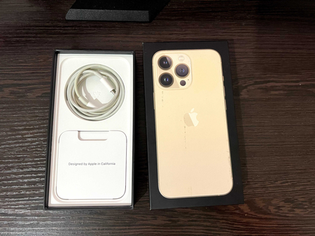 Идеал iPhone 13 Pro Gold 256 gb 86% батарейка + бонус чехол USA за $20
