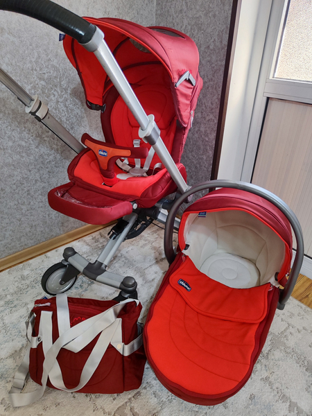 Коляска Chicco Duo I-Move 2-1 б/у
