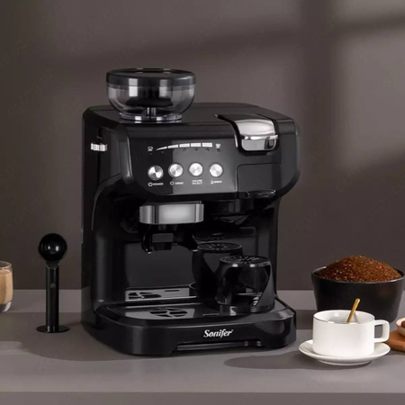 Sonifer 3в1 Капсульная кофемашина эспрессо латте kofe mashina sf-3570