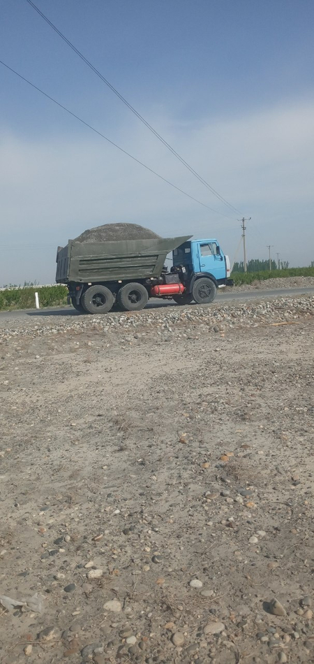 Kamaz 1985 yil. Metan qoyilgan. Ishga tayyor.