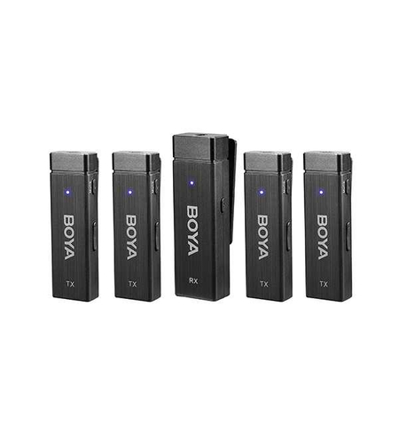 Беспроводные петличные микрофоны Boya BY-W4