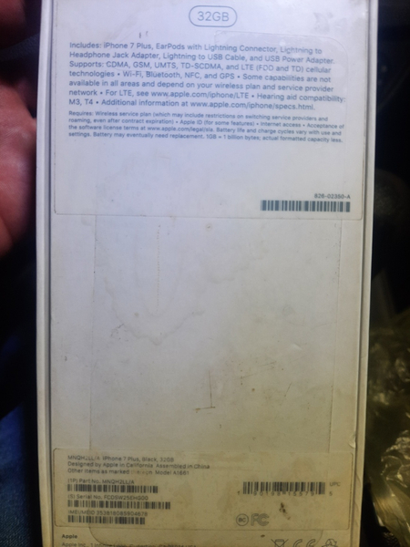 Iphone 7 plus qora yaxshi sastayenada