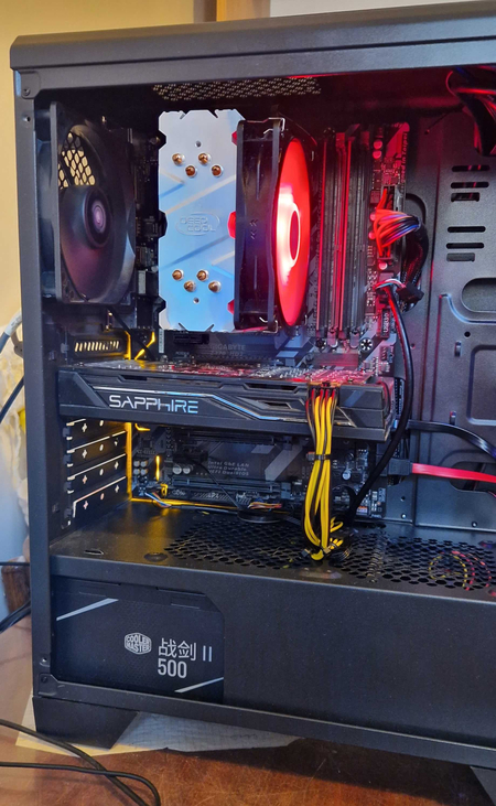 Настольный компьютер (Core i7 8700, RX470 4Gb, DDR4 8Gb, Redmi 24