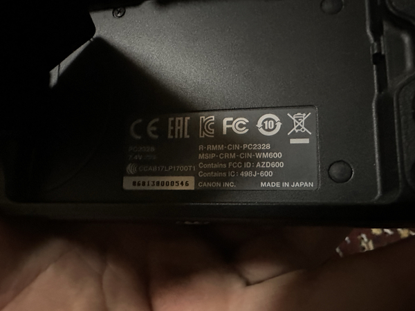 cenon m50 eos + mikrafon xammasi orginal