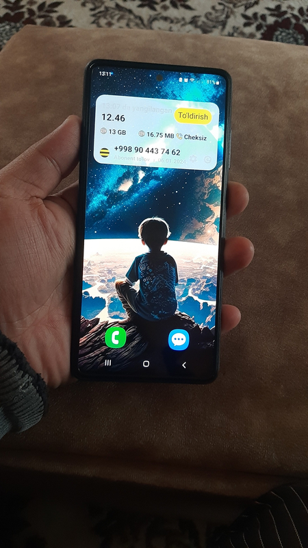 Galaxy a52 4/128 karobka dakument yuq narxini kelishamiz