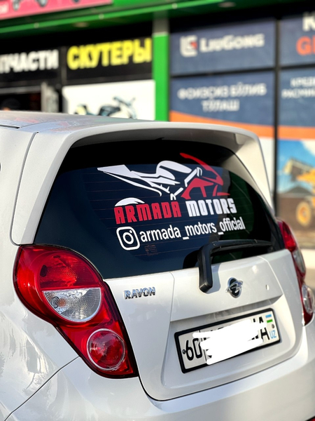 Avtomabilingiz uchun stikerlar(reklama logo, instagram nom, tuning)