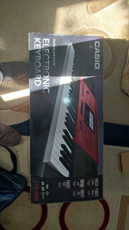 Синтезатор casio 6250