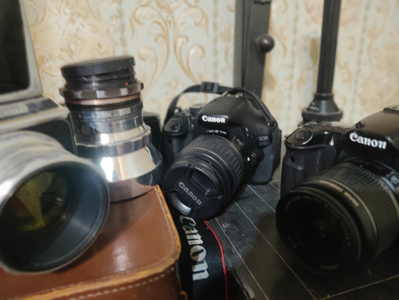 Canon 60 d.с обьективом