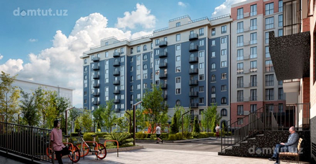 ЖК ASSALOM HAVO Golden House Кадешева 4-станция 1-комнатная 27 м2