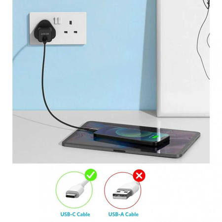 Зарядное устройство Anker PowerPort 3 Cube/ Очень компактный размер.
