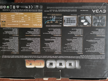 EVGA 1000 GQ holda power supply
