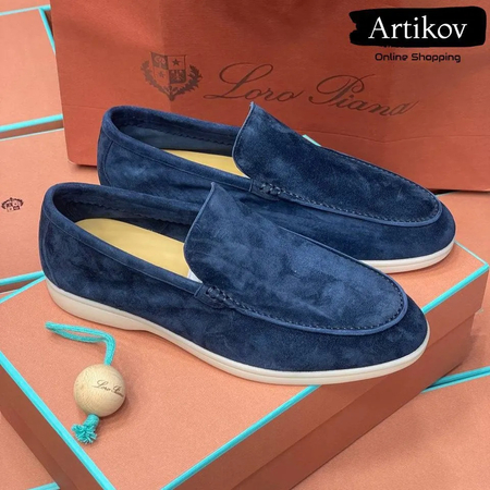 Loro Piana Loafer 100% Haqiqiy Teri (Luxury)