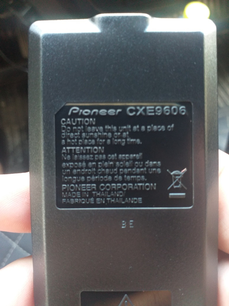 Пульт pioneer оригинал