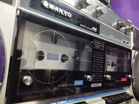 Магнитола Sanyo M-W20K в идеальном состоянии