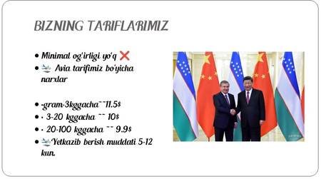Ishonchli Arzon kargo