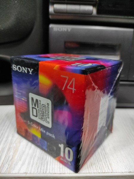 Минидиски Sony - 74 минут . Новые . В блоке , можно штучно.