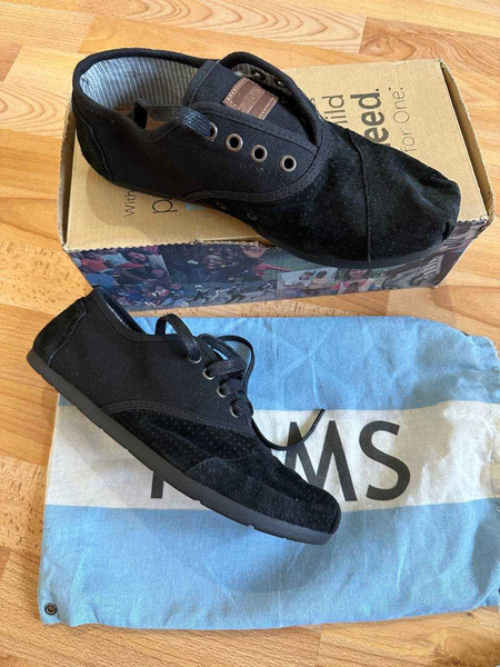 Мокасины мужские TOMS Cordones! Новые в коробке!