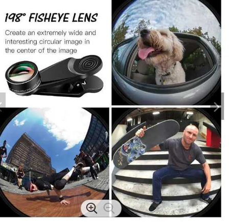 Phone Mobile Camera Lenses 7in1 Macro / Объективы для камер телефонов
