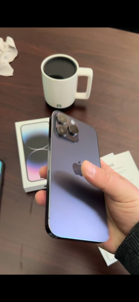 Iphone 14 pro max 86/1tb deep purple