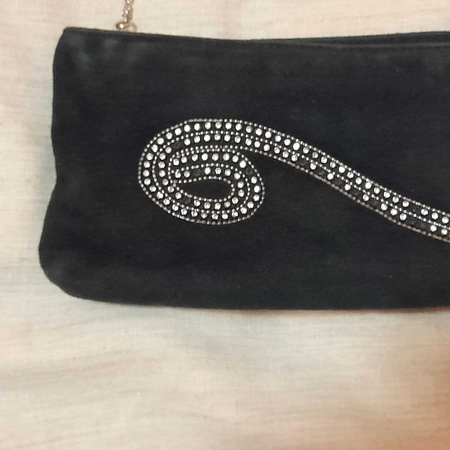 Alexander McQueen клатч с кристаллами Сваровски