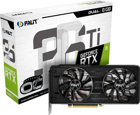 Продам свою видеокарту Palit Dual GTX 3060ti 8GB GDDR6