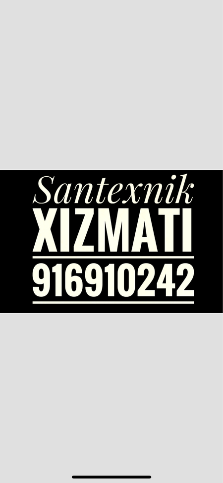 Santexnik 10 yildan oshiq malaka 100% lik kafolat