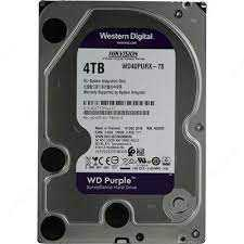 WD Purple (Фиолетовый) HDD Диск 4Tb Профессионал-й для видеонаблюдения