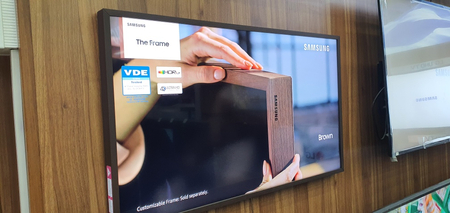 Премиум телевизор SAMSUNG 75 FRAME QLED 2022 NEW SMART 4K официальный