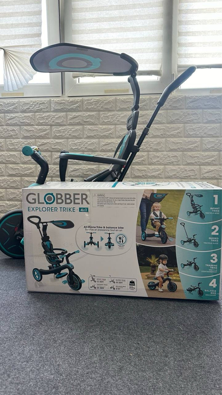 Globber Explorer Trike 4in1