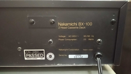 Продам деку NAKAMICHI model BX-100.