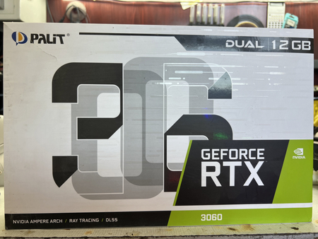 Geforce RTX 3060 palit 12gb 5ta bor