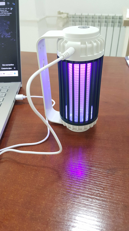 Ловушка светильник уничтожитель комаров  USB